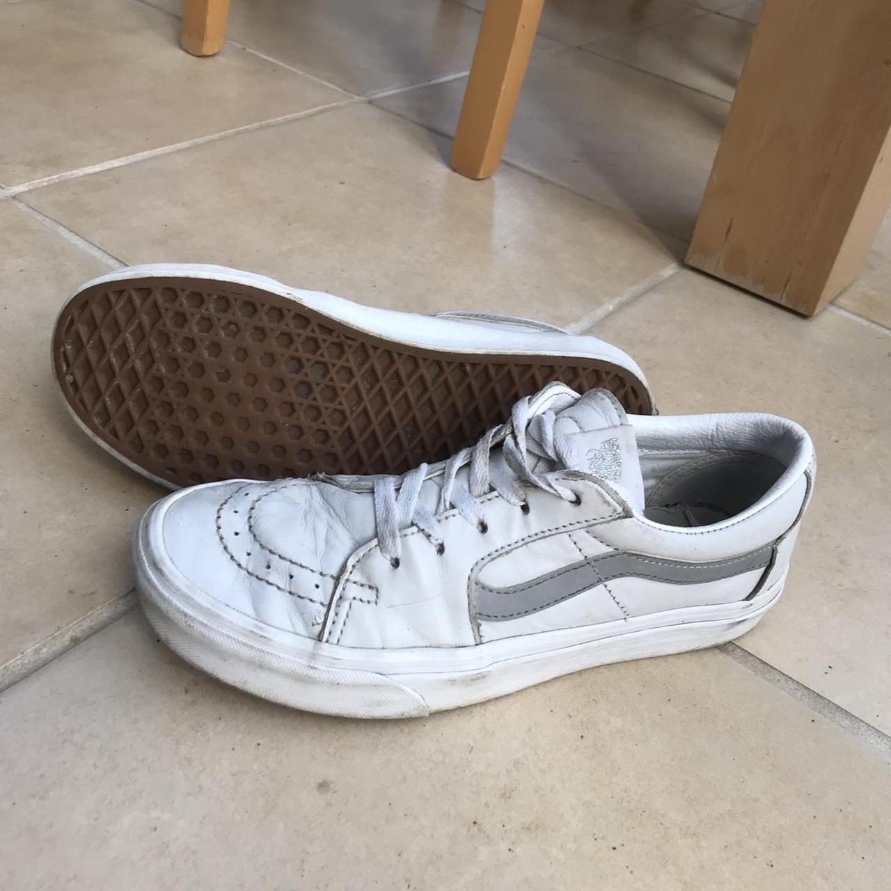 Vans size 6 pumps. They are showing signs of wear as... - Depop