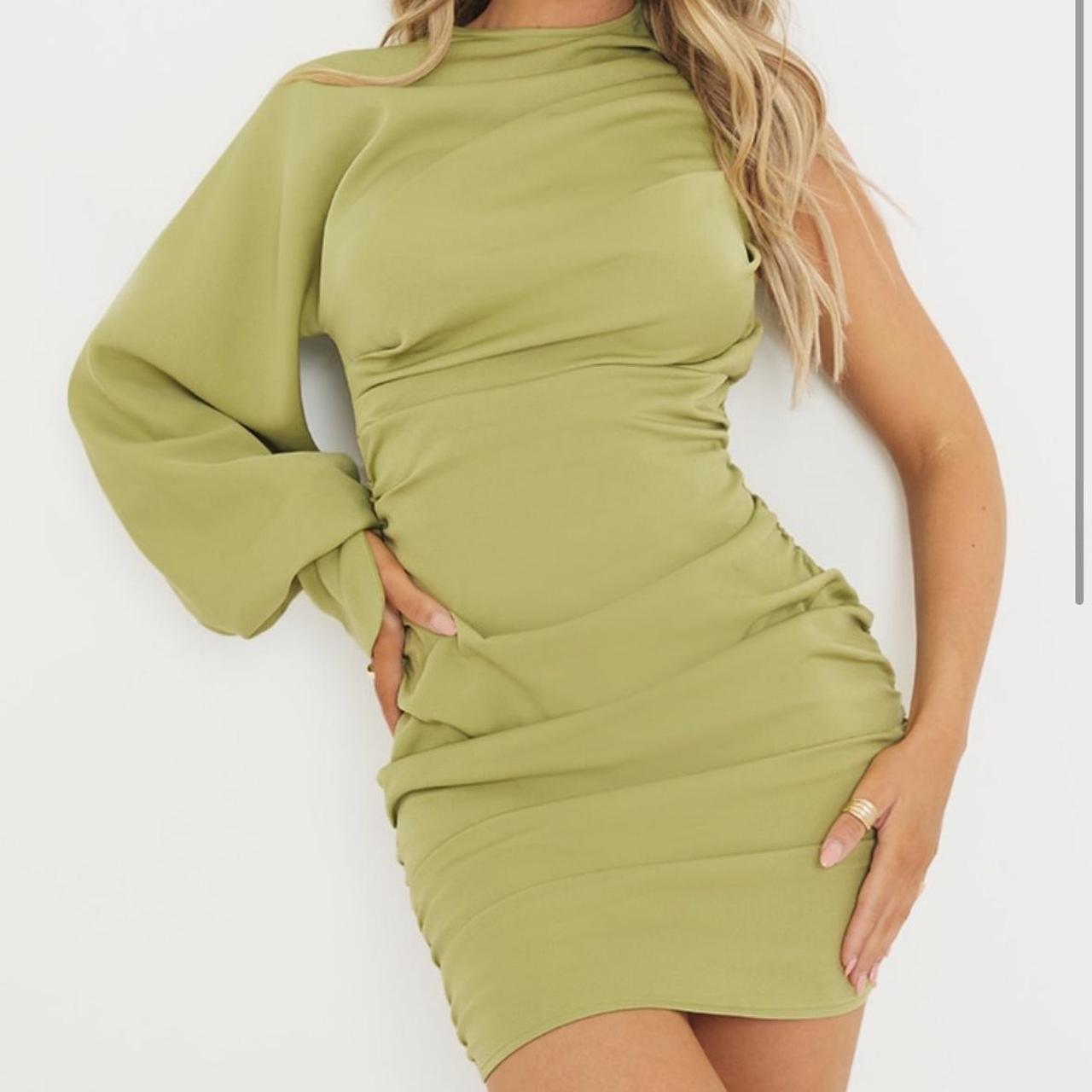 Gorgeous one sleeve PLT dress Worn once for a few... - Depop