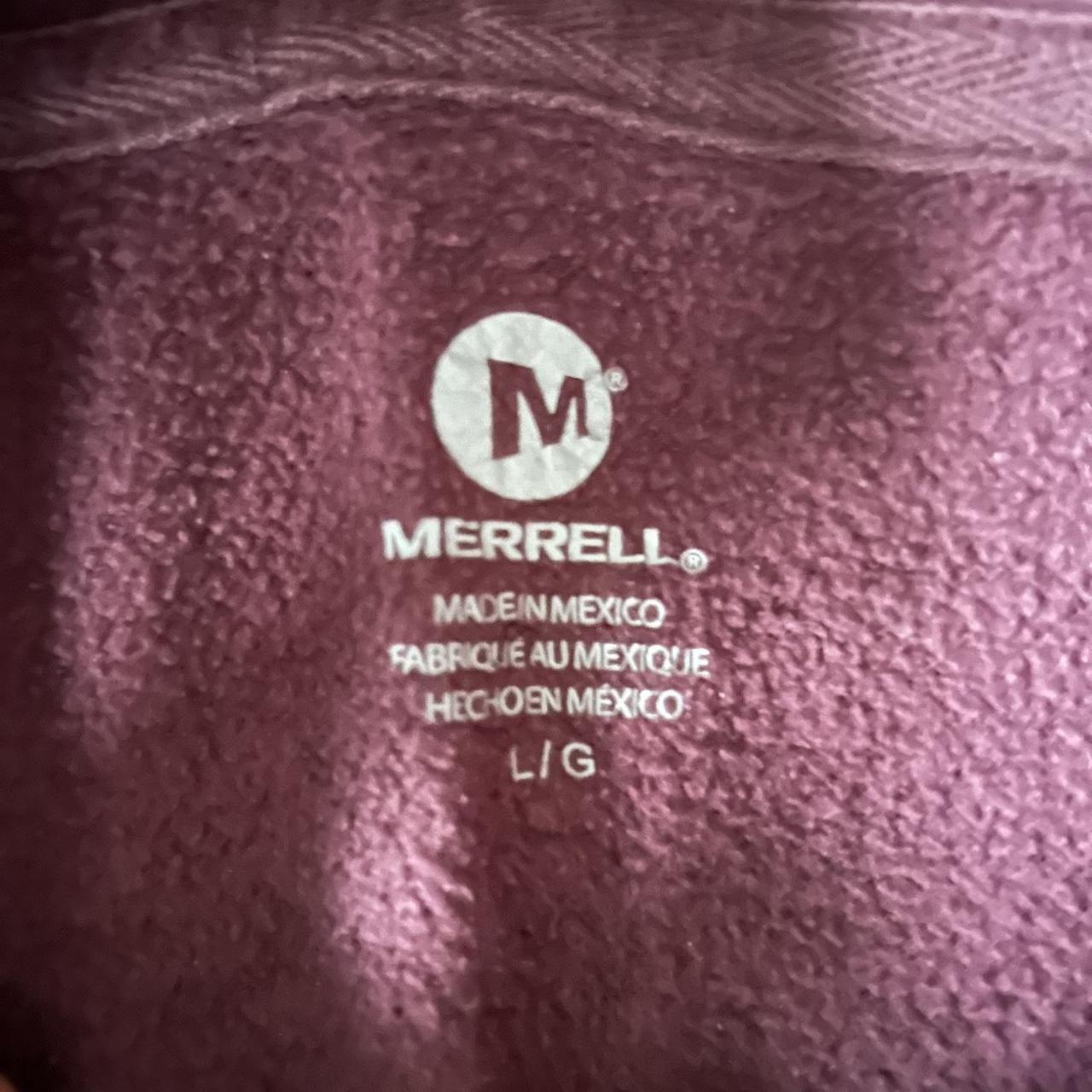 Merrell red hoodie - size L - good worn condition... - Depop