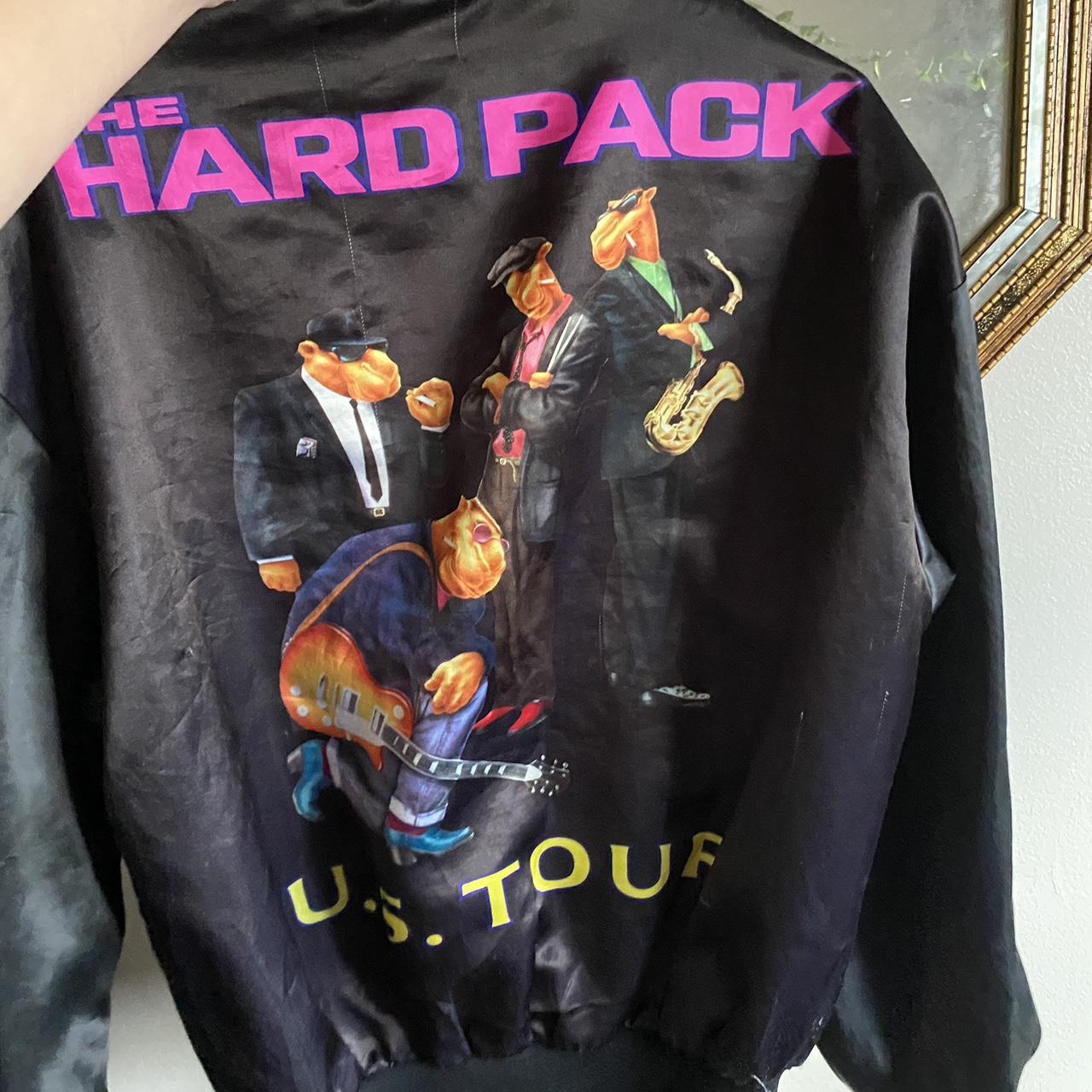 Vintage Hardpack camel cigarette jacket, from the... - Depop