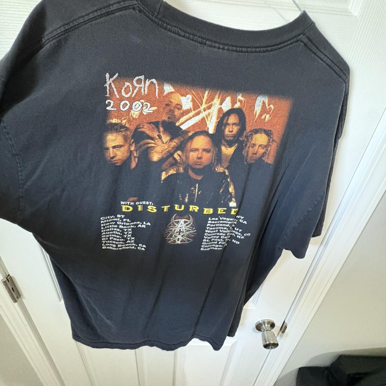 vintage korn pop sux tour 2002 tee featuring... | Depop