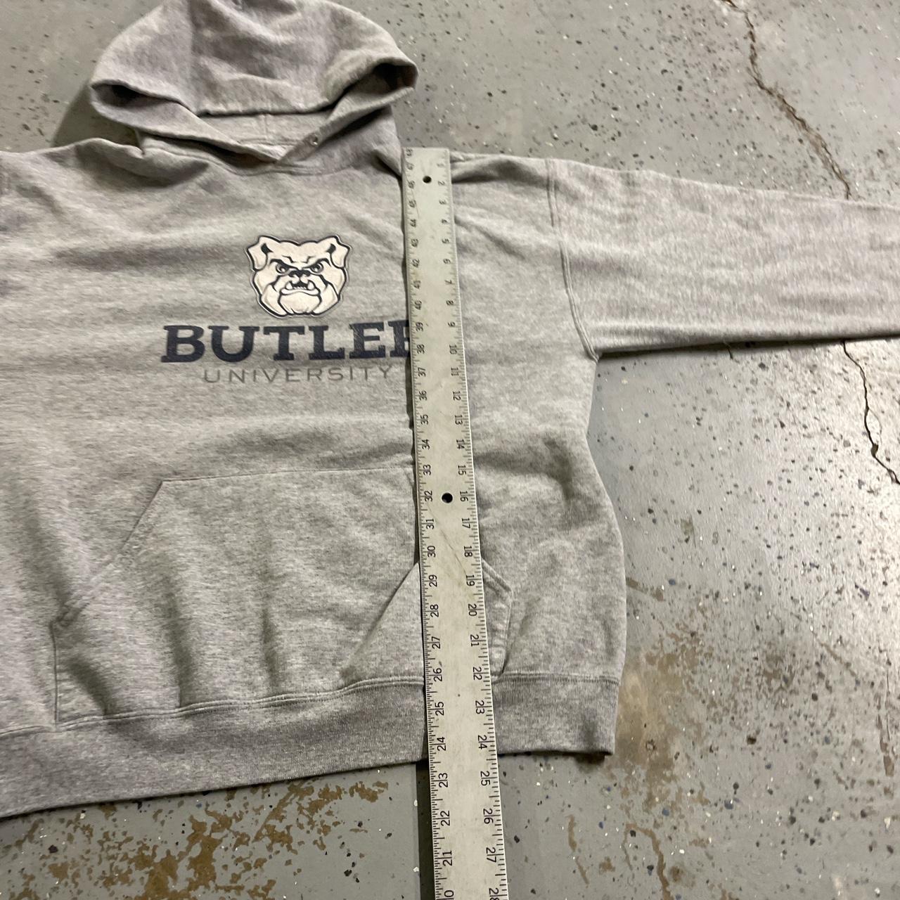 Grey Butler University hoodie - Depop