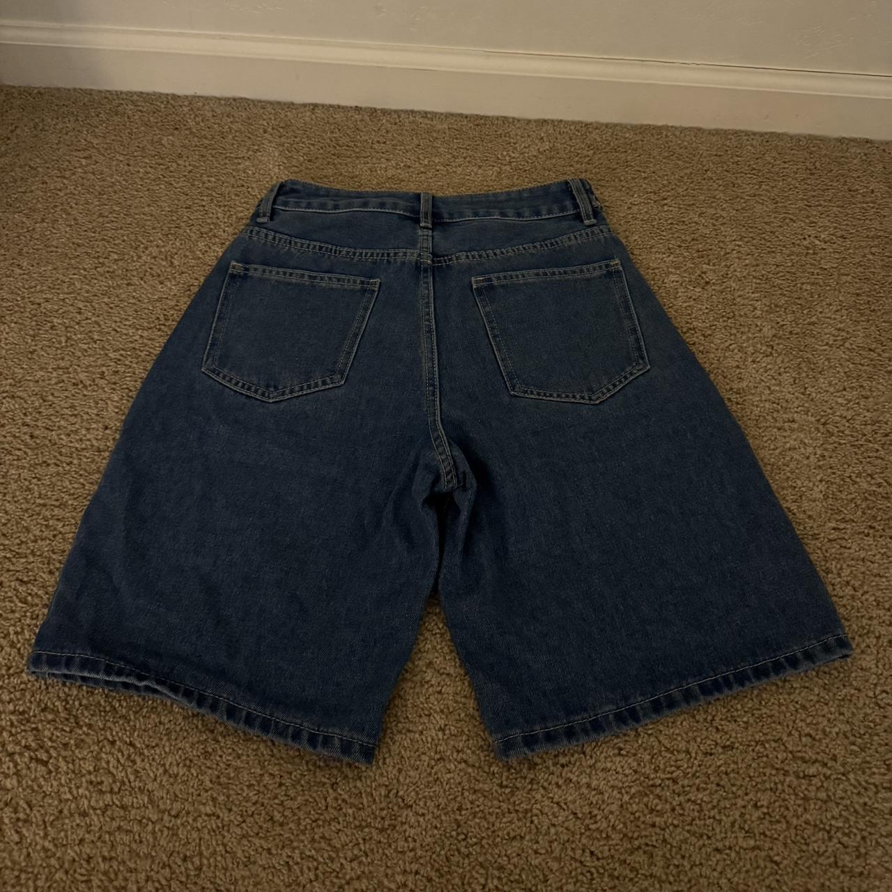 Dark Blue Jorts #jorts #cute #trending SIZE:S - Depop