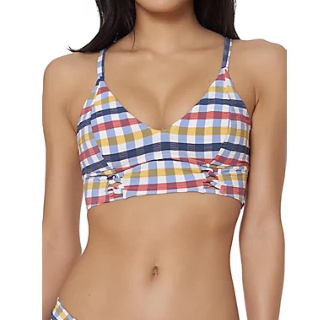 Jessica Simpson Womens Multi Bikini And Tankini Tops Depop