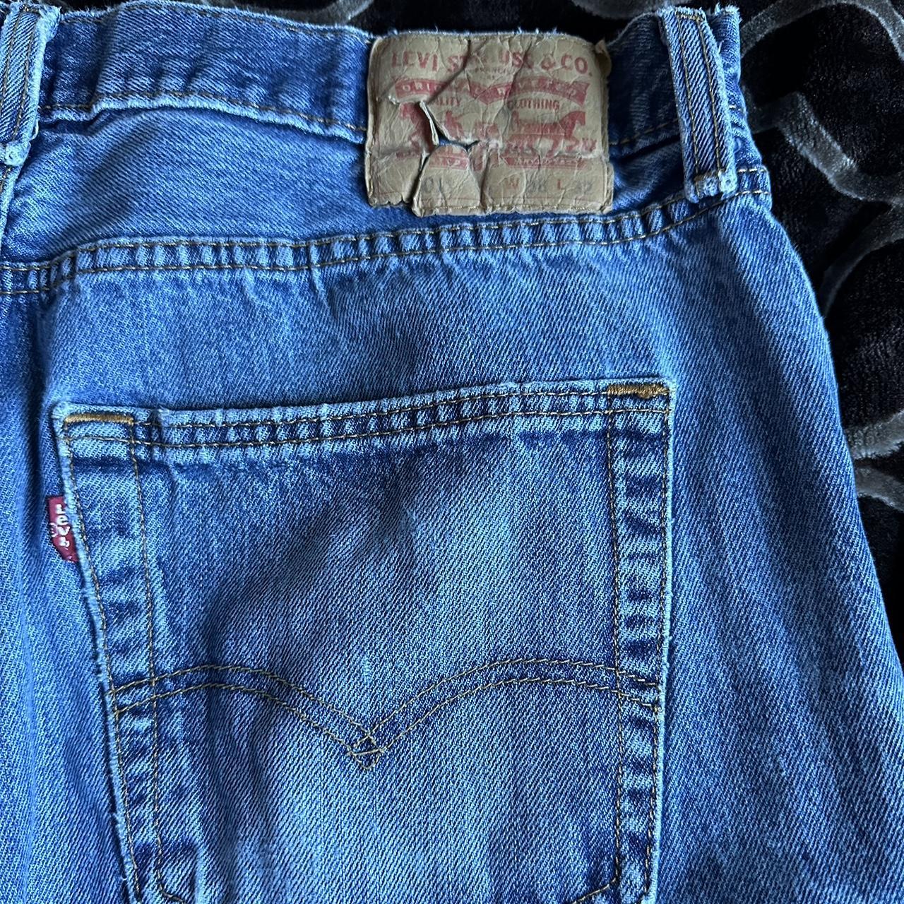vintage levi's 501 • size 36x32, measured 34×29.5 •... - Depop