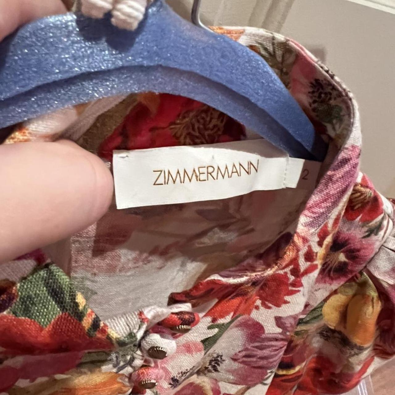 ZIMMERMAN WONDERLAND DRESS ZIMMERMAN SIZE 2 - FITS... - Depop