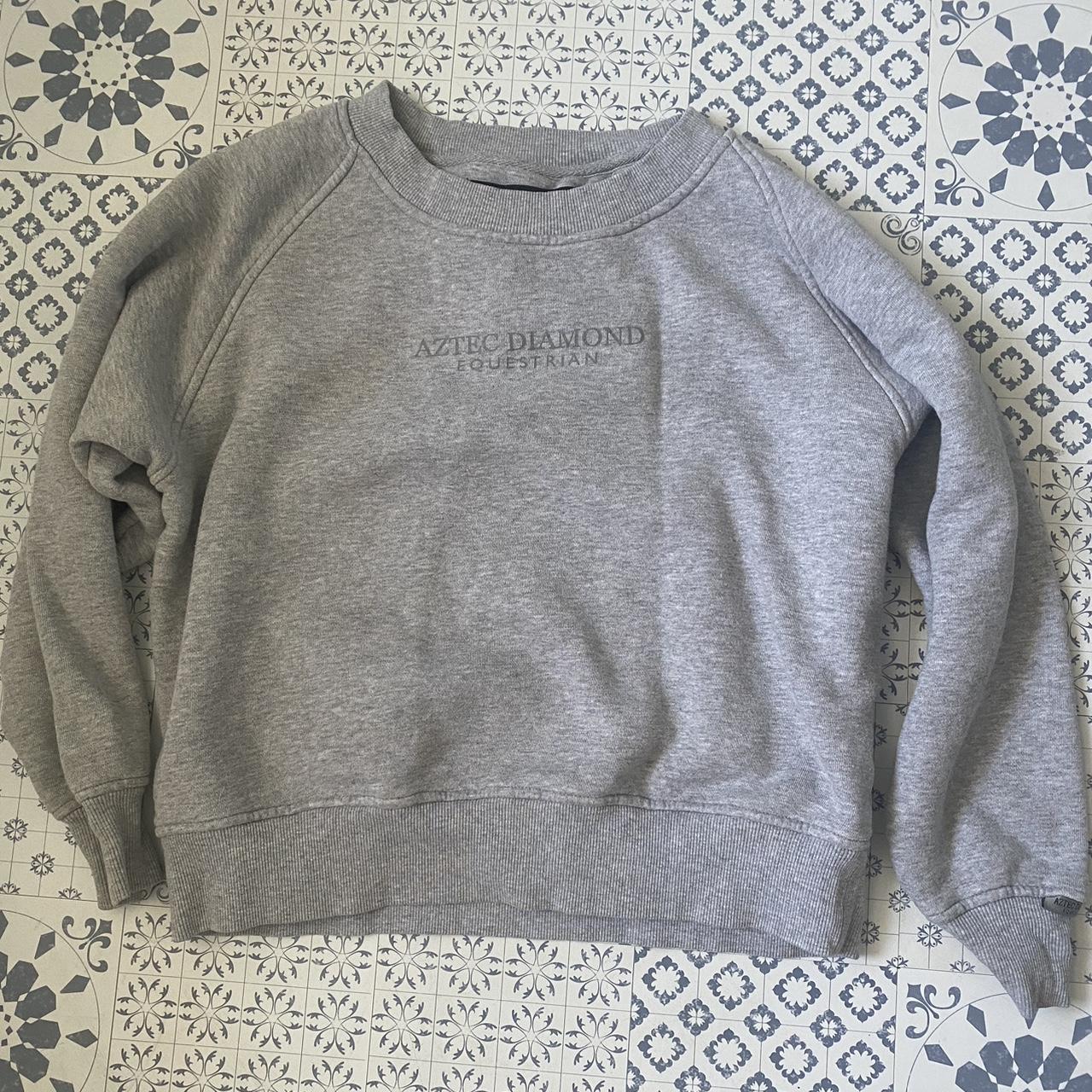 Aztec Diamond XS grey jumper So... - Depop
