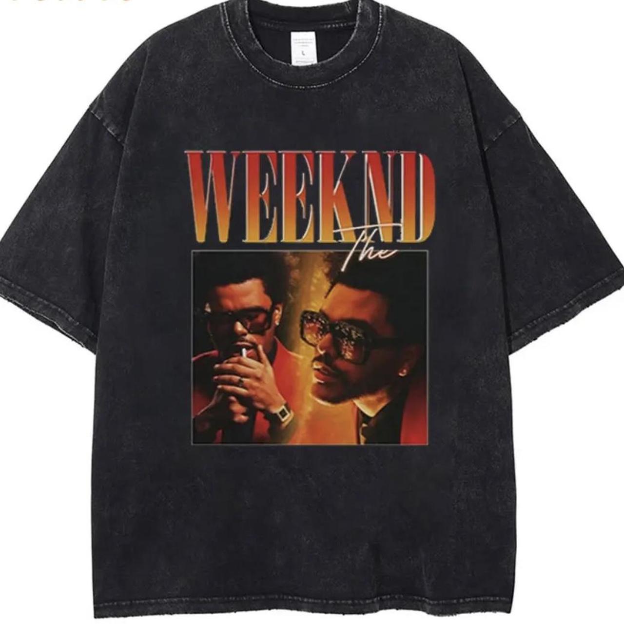 The Weeknd Graphic T Shirt Oversized Top Black... - Depop