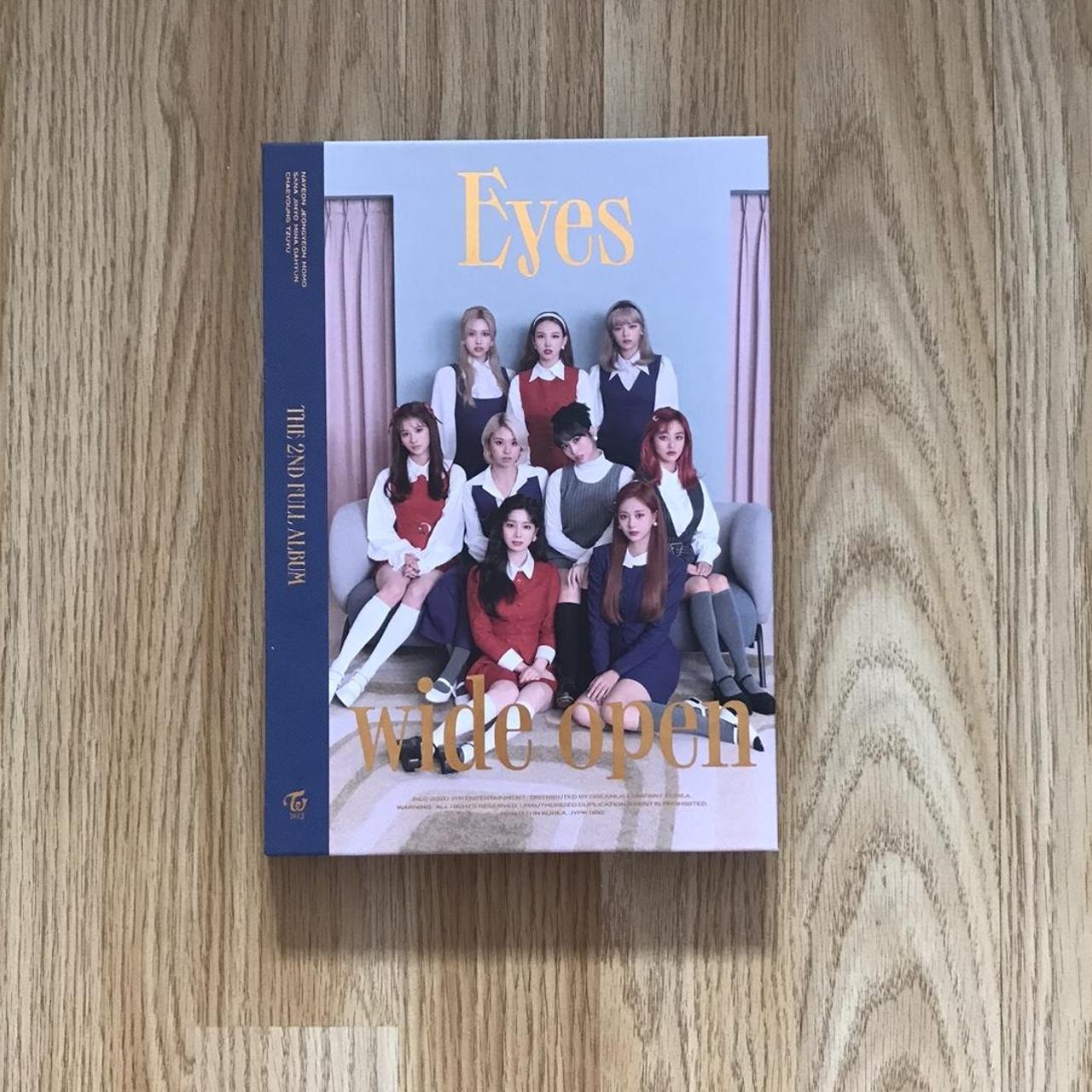 Twice ‘Eyes Wide Open’ album, Retro Version. Comes... - Depop