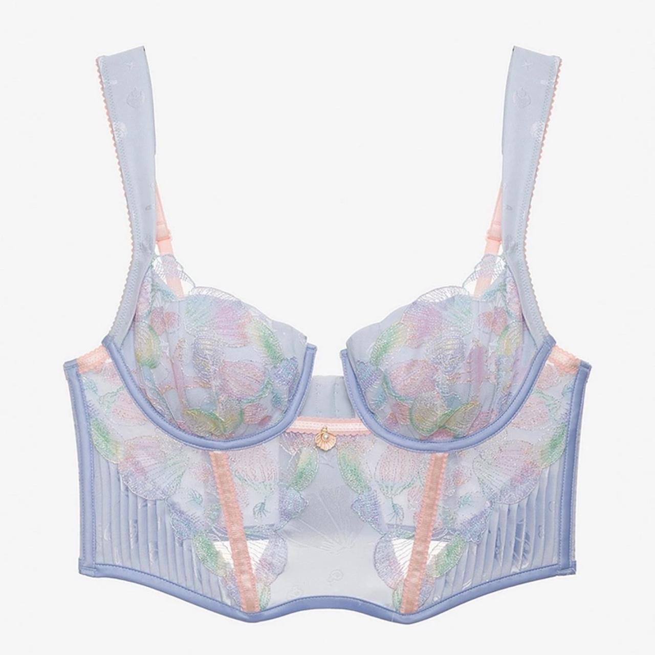 For Love And Lemons High Tide Bustier Seashell... | Depop