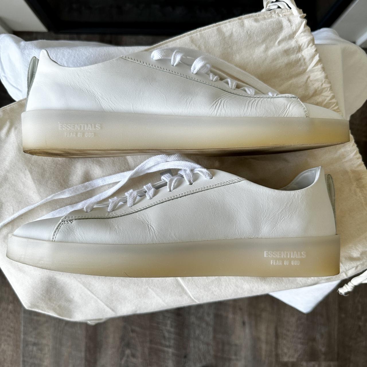 Essentials Fear of God Low Top Sneakers in... - Depop