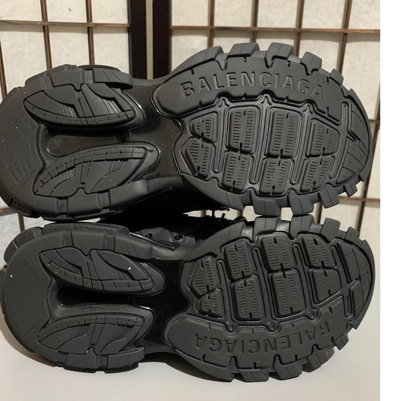Balenciaga runners size 44 (black) - Depop