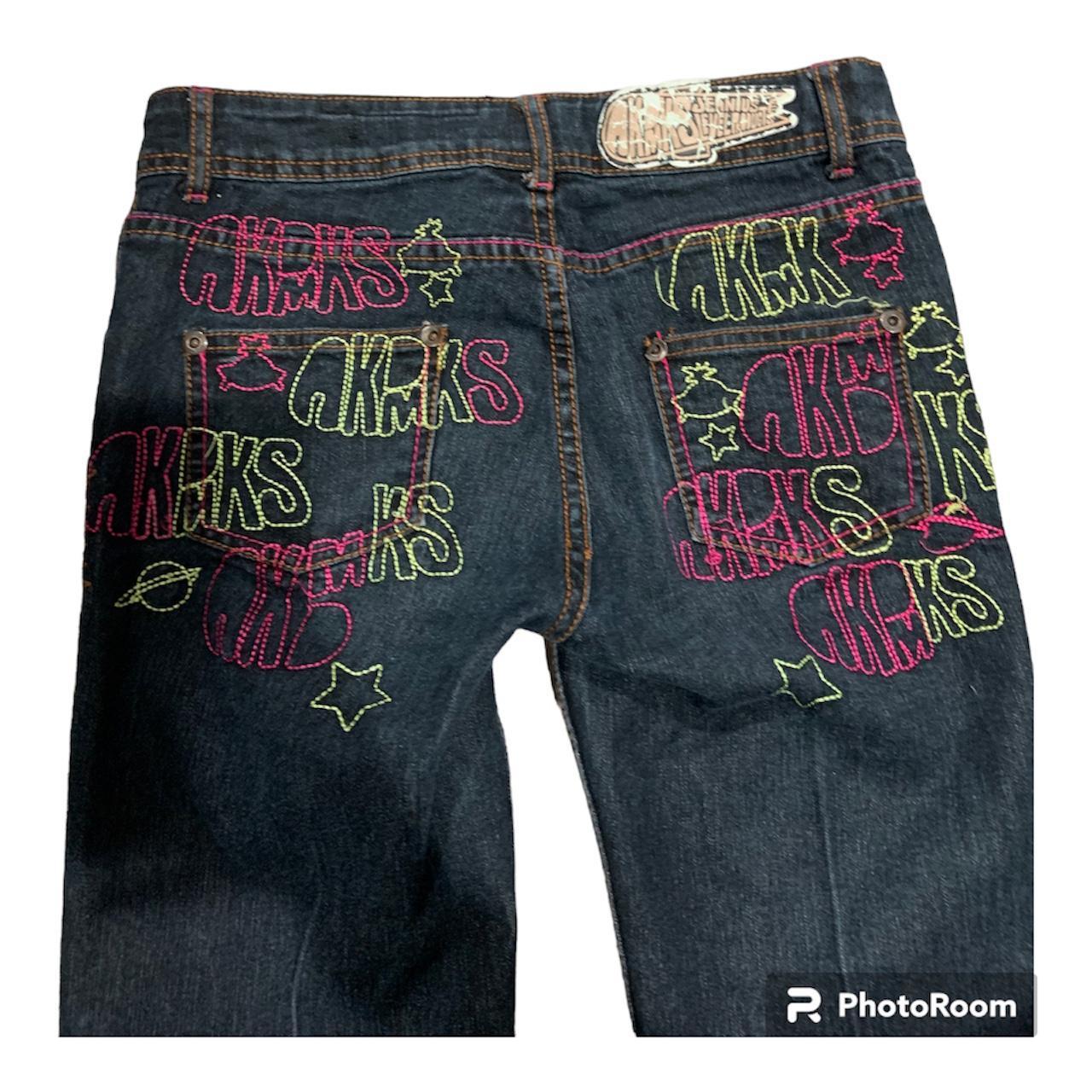 AKADEMIKS BOOTCUT jeans size: 14 in kids I take... - Depop