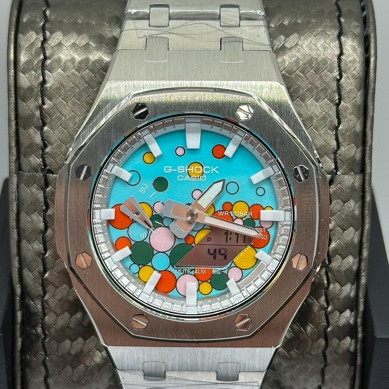 Rolex Inspired Casioak G SHOCK Mod Custom Made... - Depop