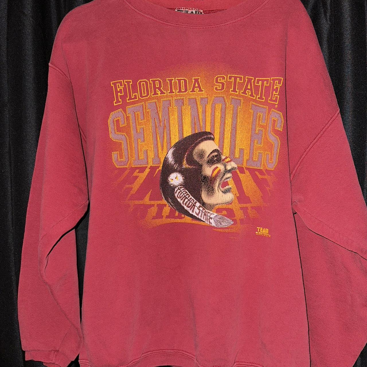 florida state seminoles red sweater - Depop