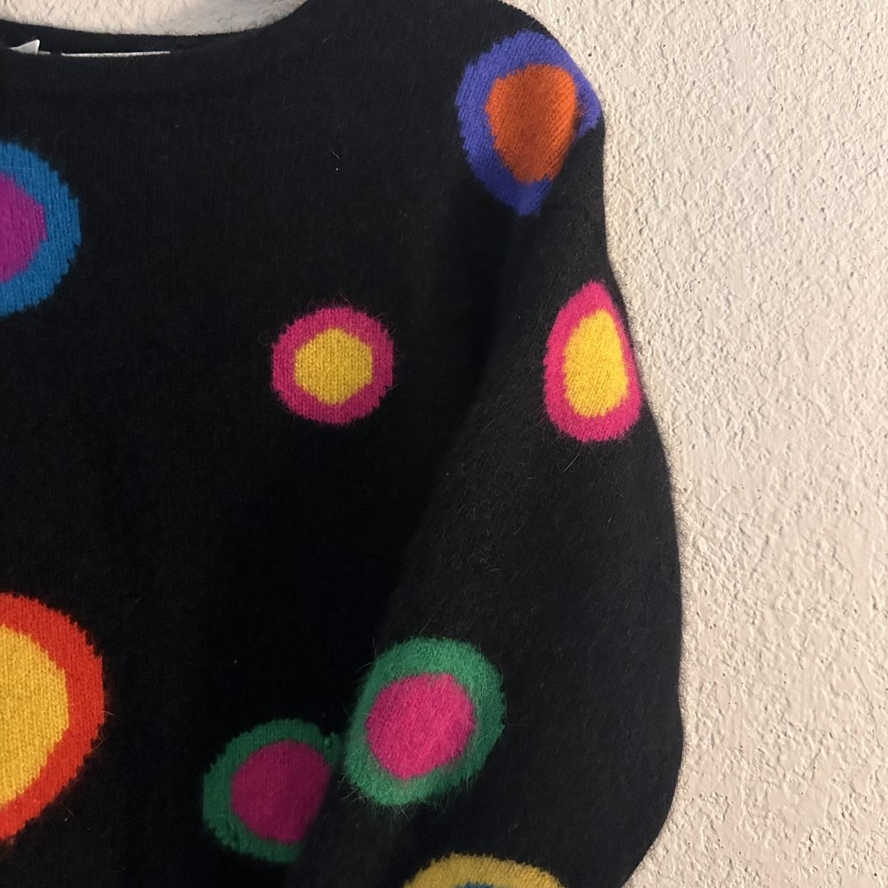 Vintage 80’s Polka Dot Sweater Brand: Rafaella... - Depop