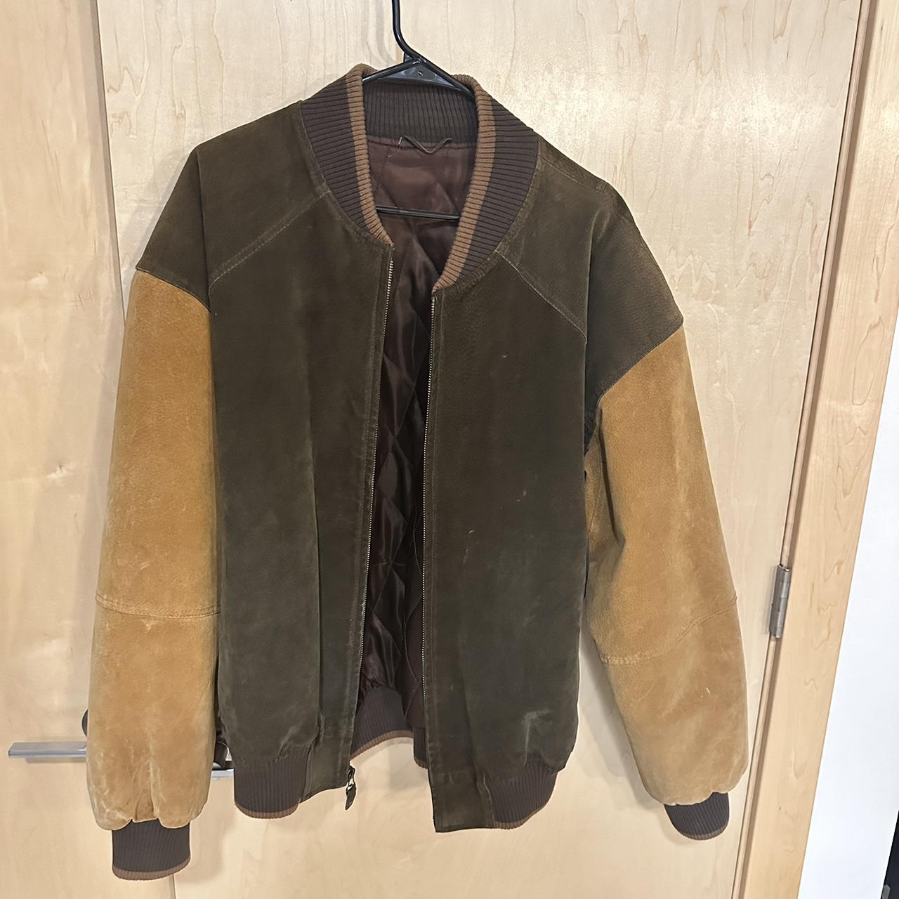 Vintage Bomber Jacket, Size Mens Medium-Large. Used... - Depop