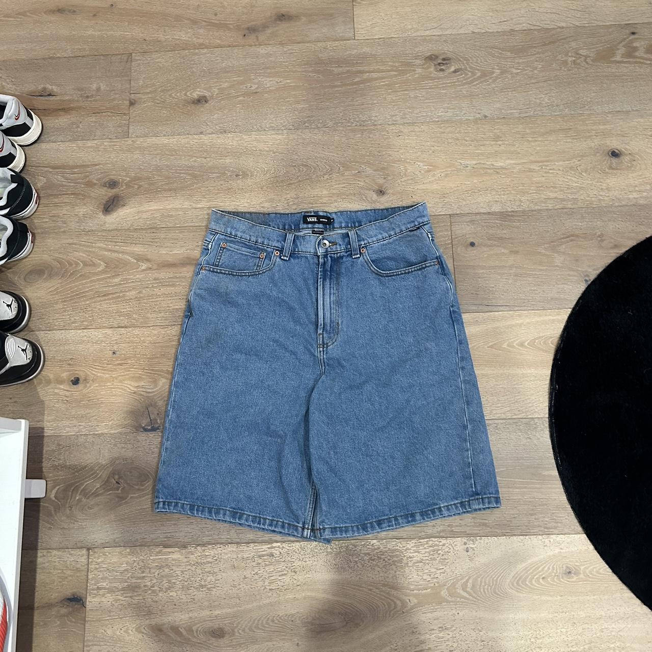Vans Check 5 Jorts size 34 waist super baggy with an... - Depop