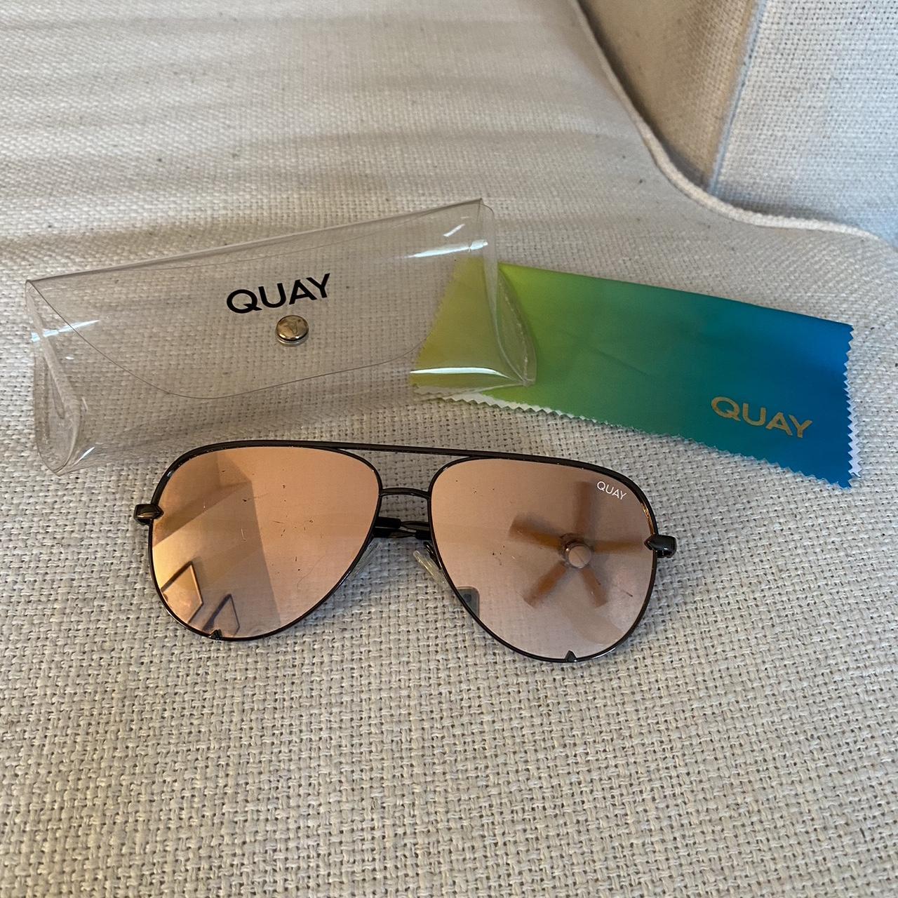 QUAY Aviator Sunglasses - Depop