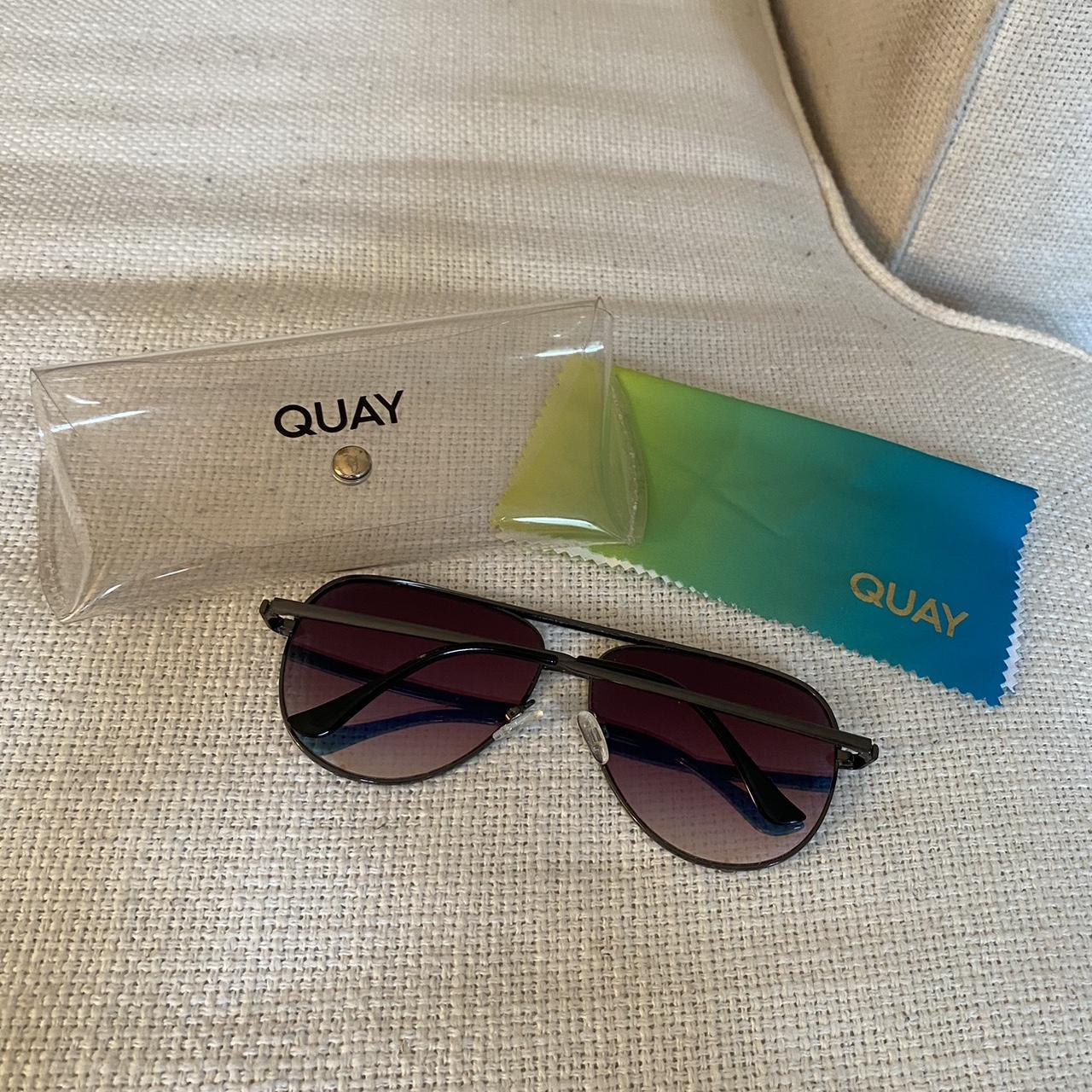 QUAY Aviator Sunglasses - Depop