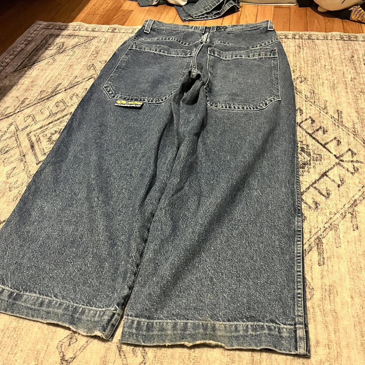 vintage jester jnco jeans baggy fit in really good... - Depop