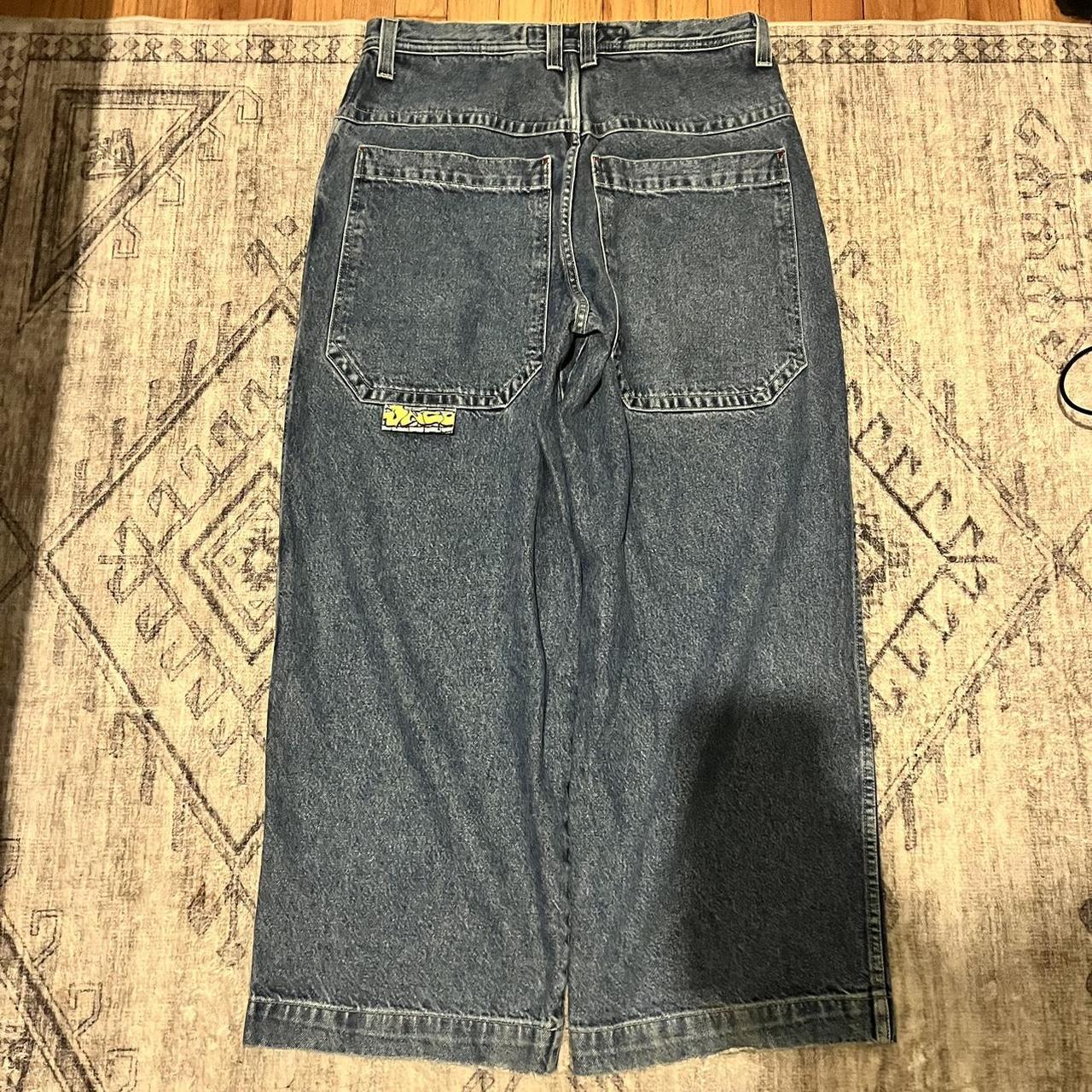 vintage jester jnco jeans baggy fit in really good... - Depop