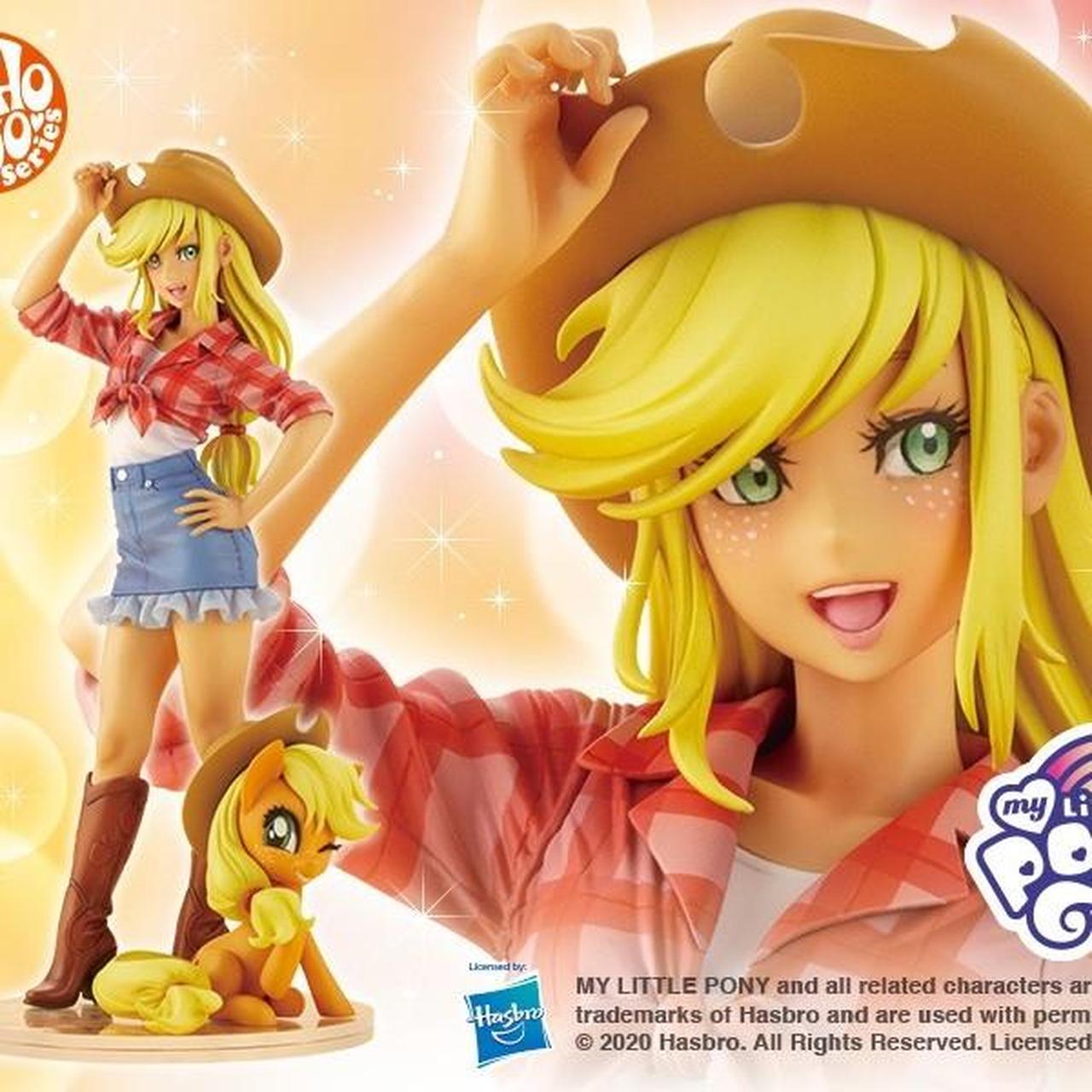 HUGE ISO -kotobukiya Applejack Mlp figure ☆PLEASE,... - Depop