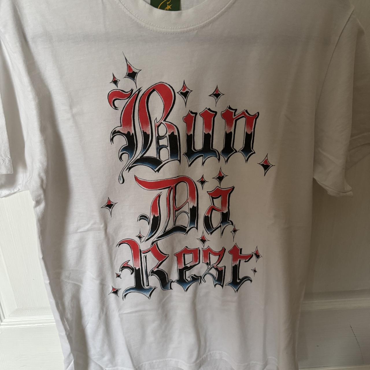 Medium Corteiz bun da rest white T-shirt. Bought as... - Depop