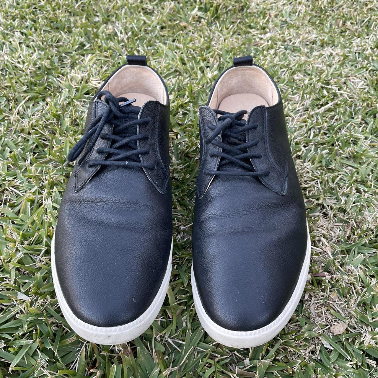 Clae Ellington Shoe - Black Milled Tumbled... - Depop