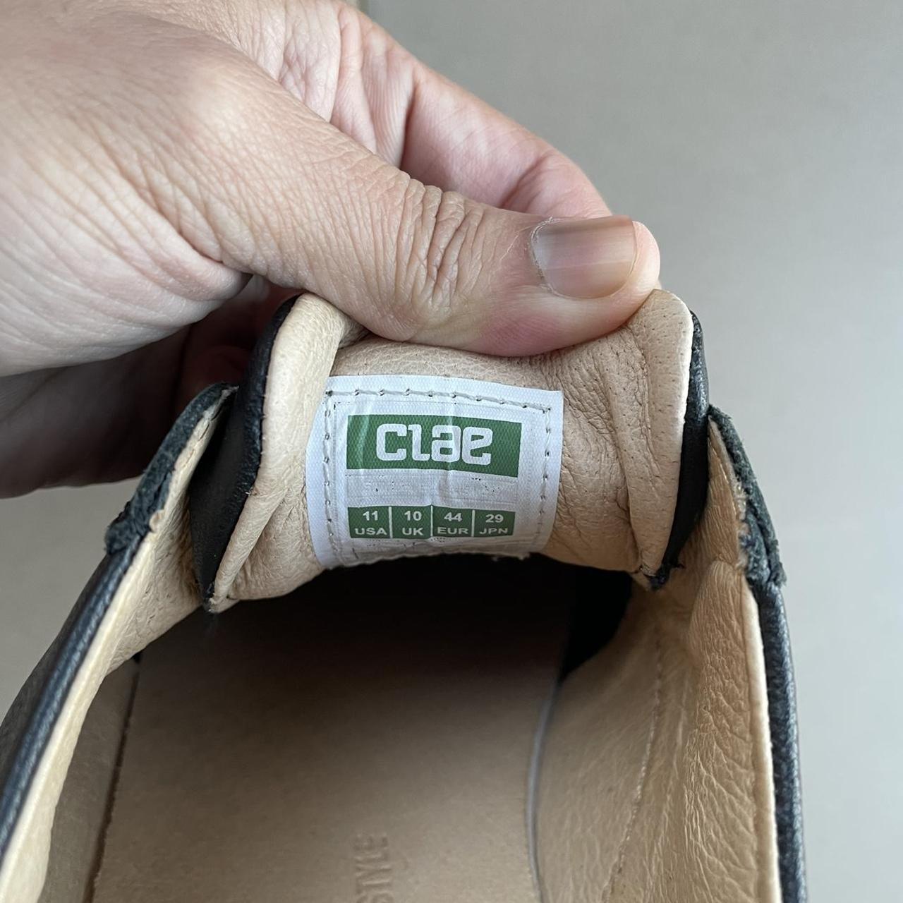 Clae Ellington Shoe - Black Milled Tumbled... - Depop