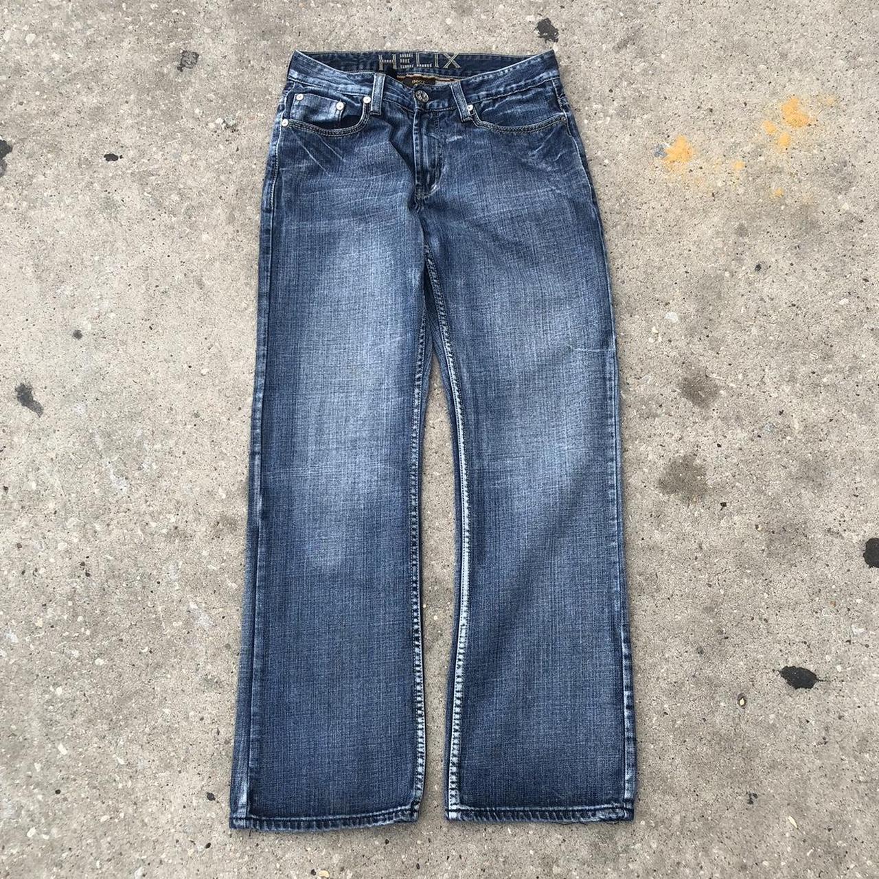 Hélix dragon embroidery #y2k #straight leg #00’s | Depop