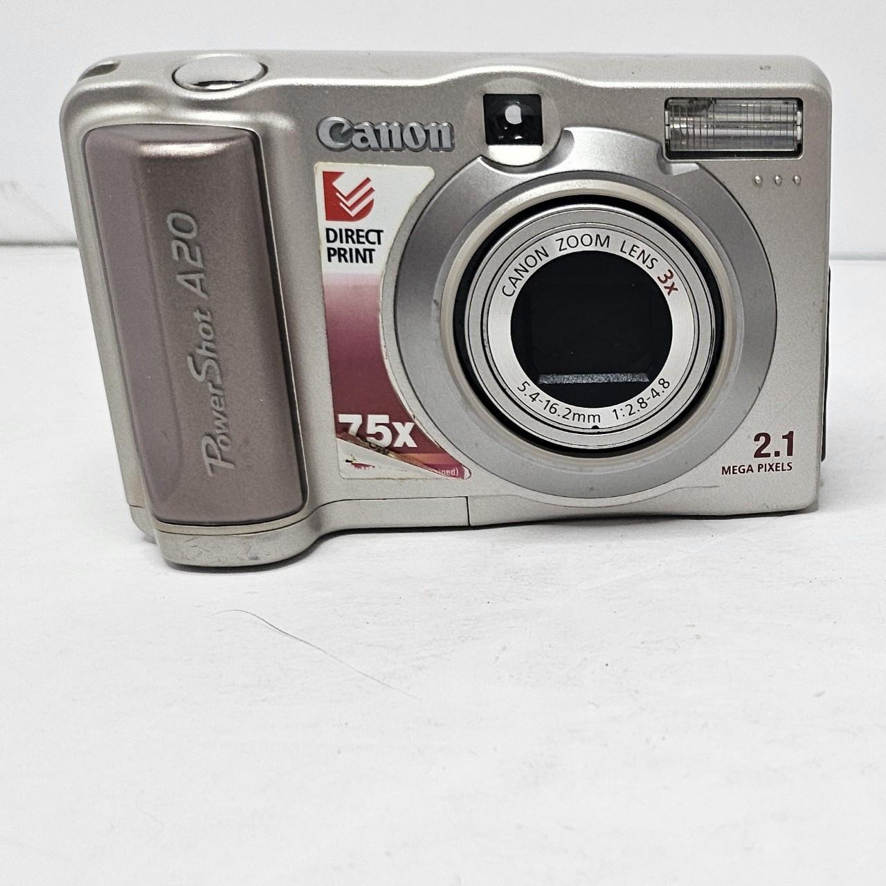 Listing is for a Canon PowerShot A20, 2 1 mega... - Depop