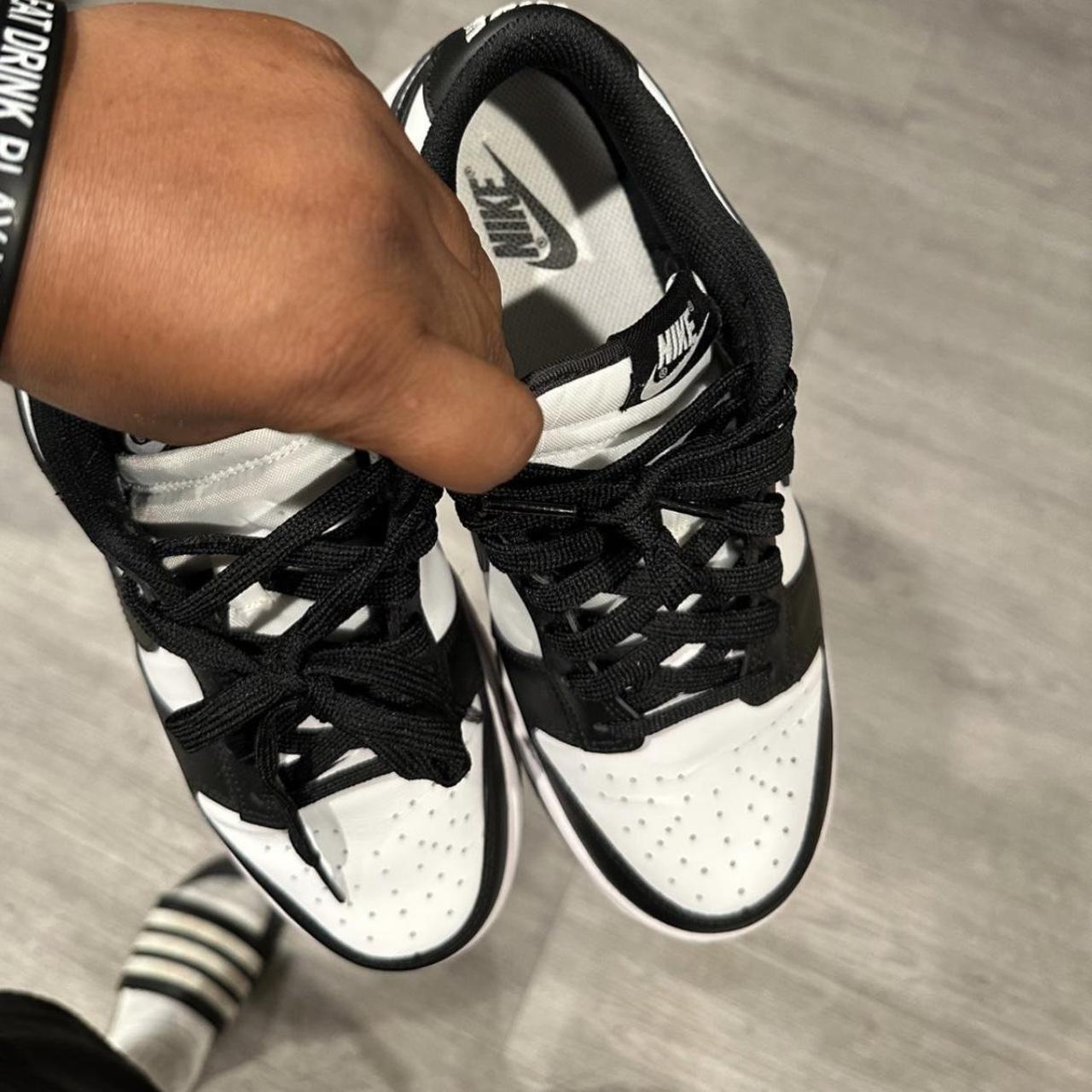 💖💖Nike dunk low pandas, size 9 women’s. Worn a few... - Depop