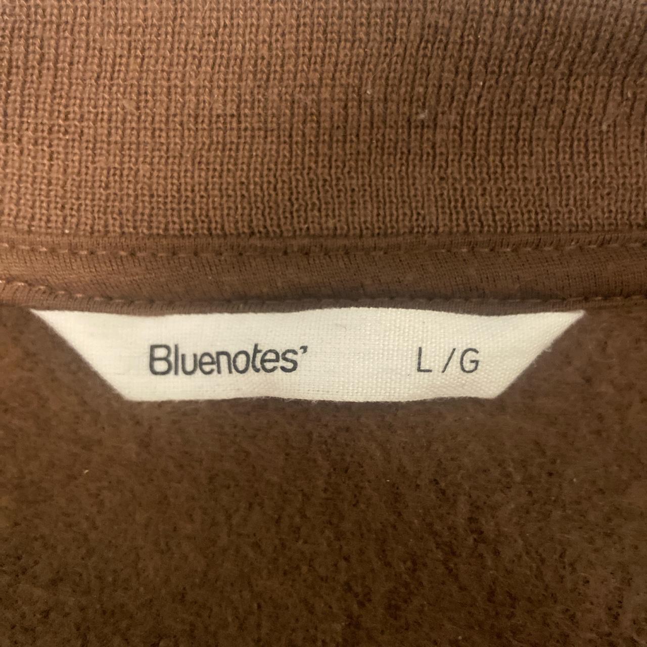 Bluenotes Brown and Beige Letterman/Varsity Jacket.... - Depop