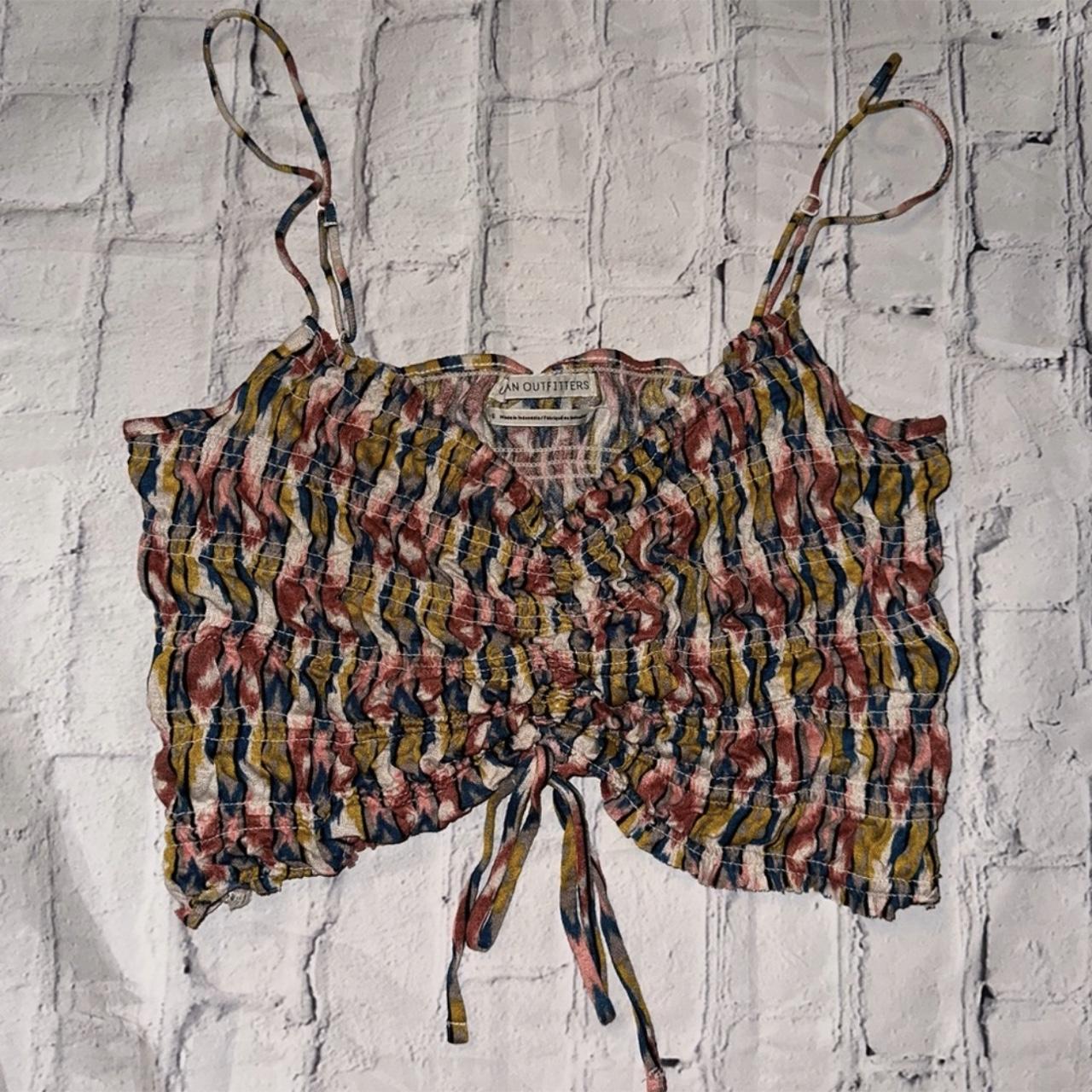 Urban Outfitters Women's Multi Crop-top | Depop