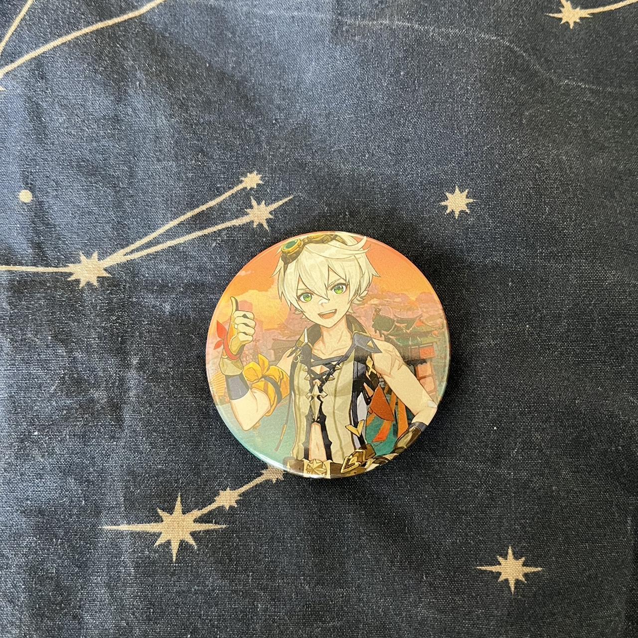 Genshin impact Bennett pin 2 inch/4 cm diameter... - Depop