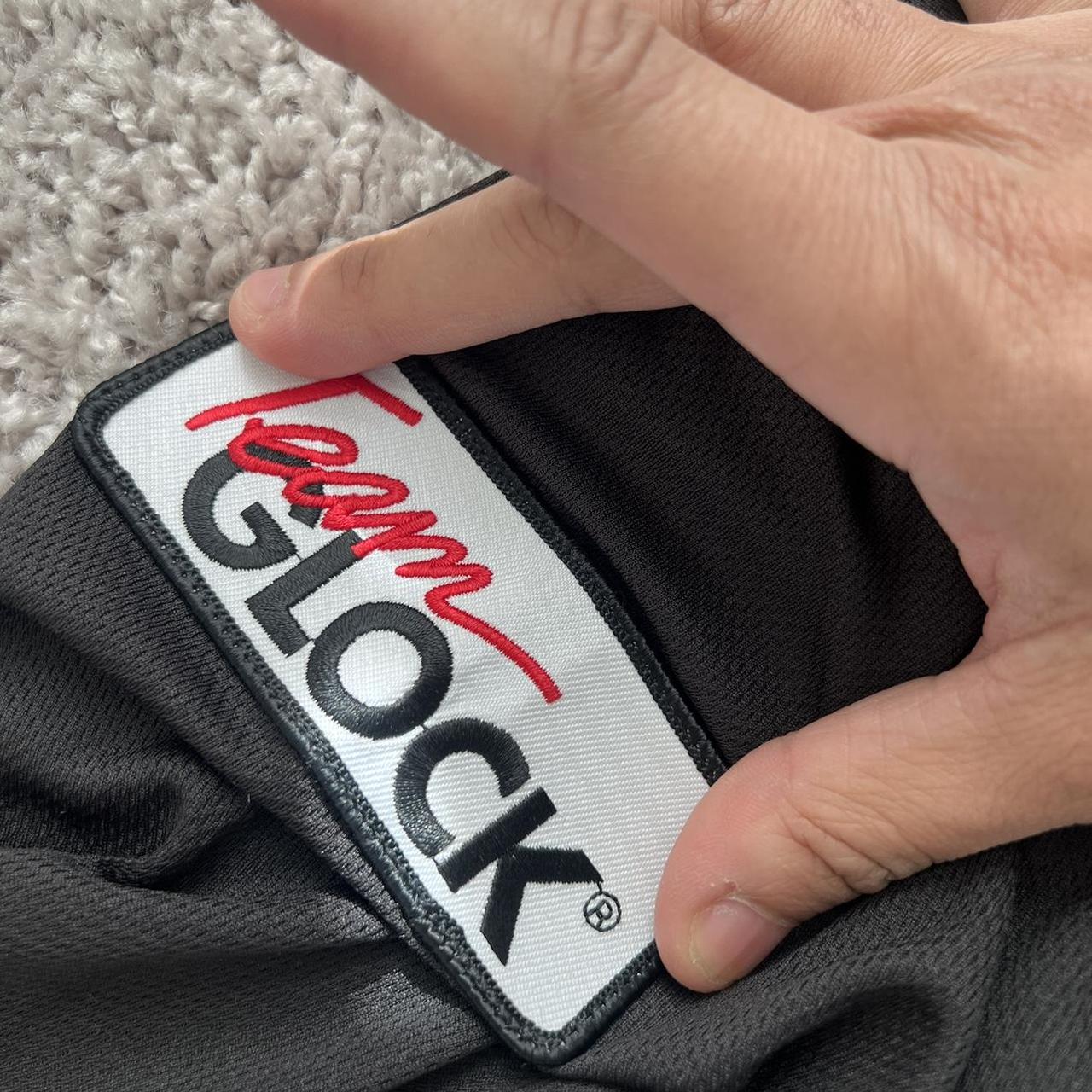 GLOCK GUN SHOP POLO SIZE XL TEAM GLOCK PATCHES ON... - Depop