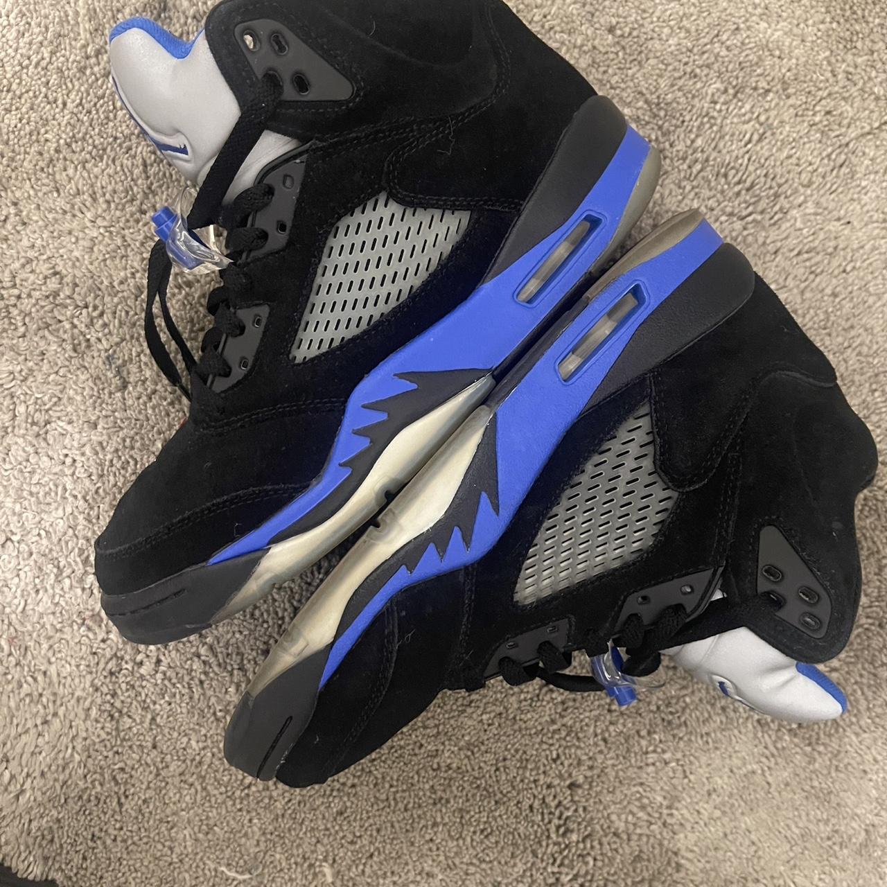 JORDAN 5s Racer blue | Depop