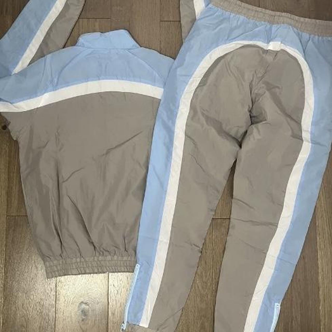 Trapstar Irongate T ShellSuit Grey / Blue Size Small - Depop