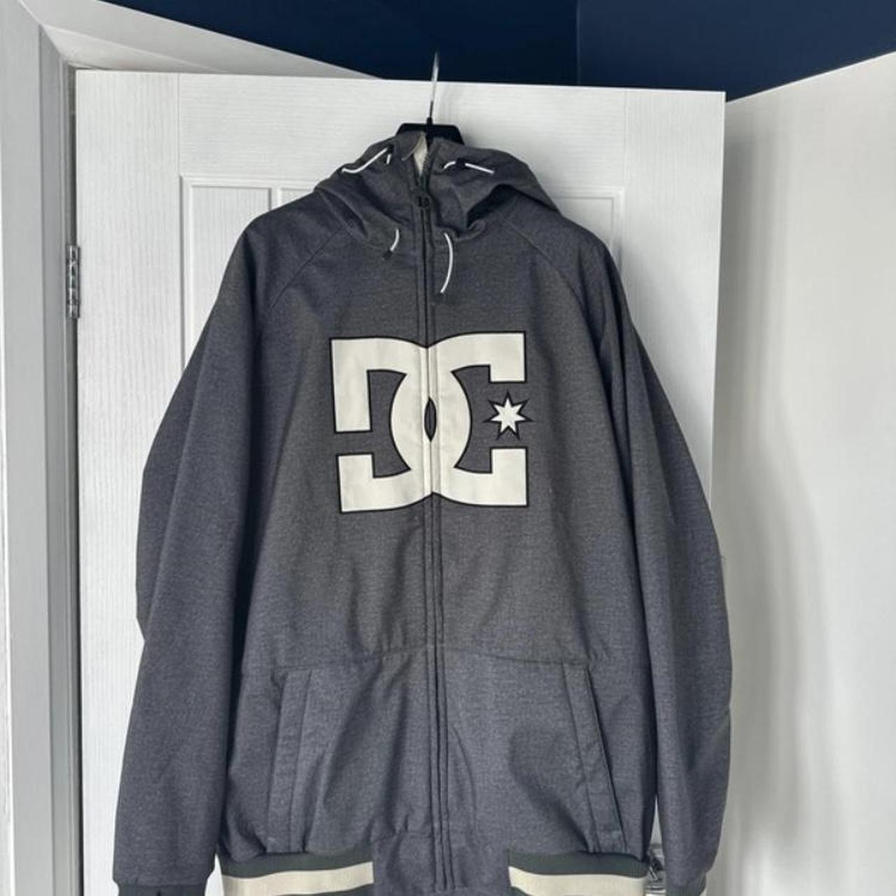 DC Grey Fleece Lined Jacket Never worn. In... - Depop