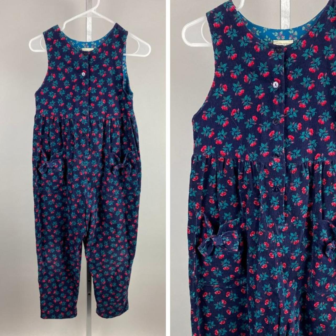 Laura Ashley Blue Jumpsuit | Depop