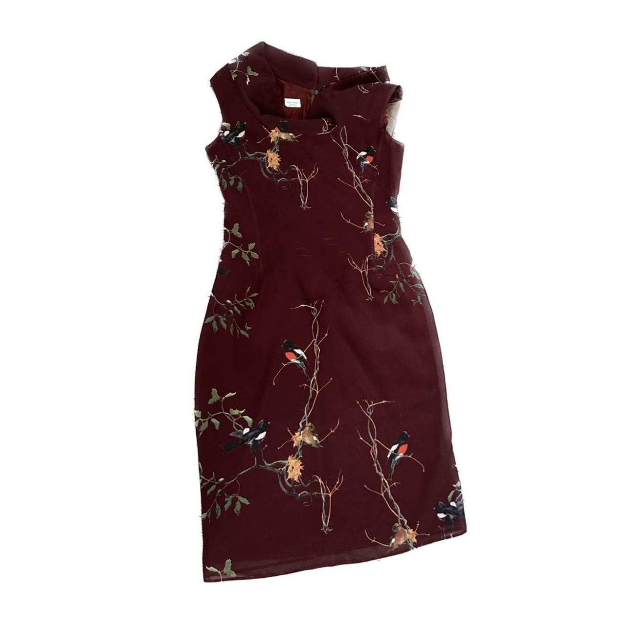 90s!!! Vintage genuine Paul smith bird print... - Depop