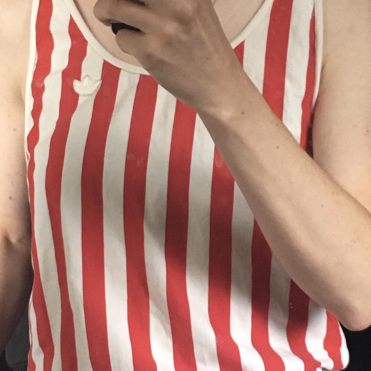 Cute Adidas Vest Hugs In At Waist With Pretty Side Depop