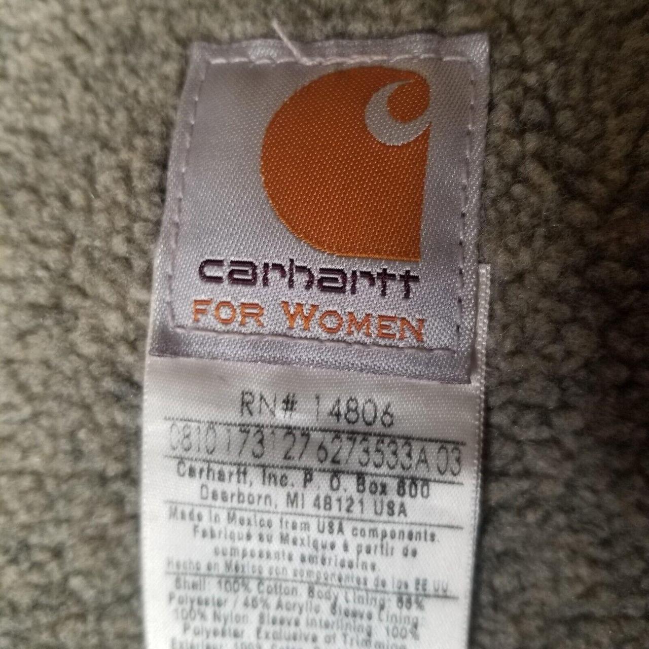 Carhartt Women WJ097 RBY Detroit Jacket Coat Sherpa... - Depop