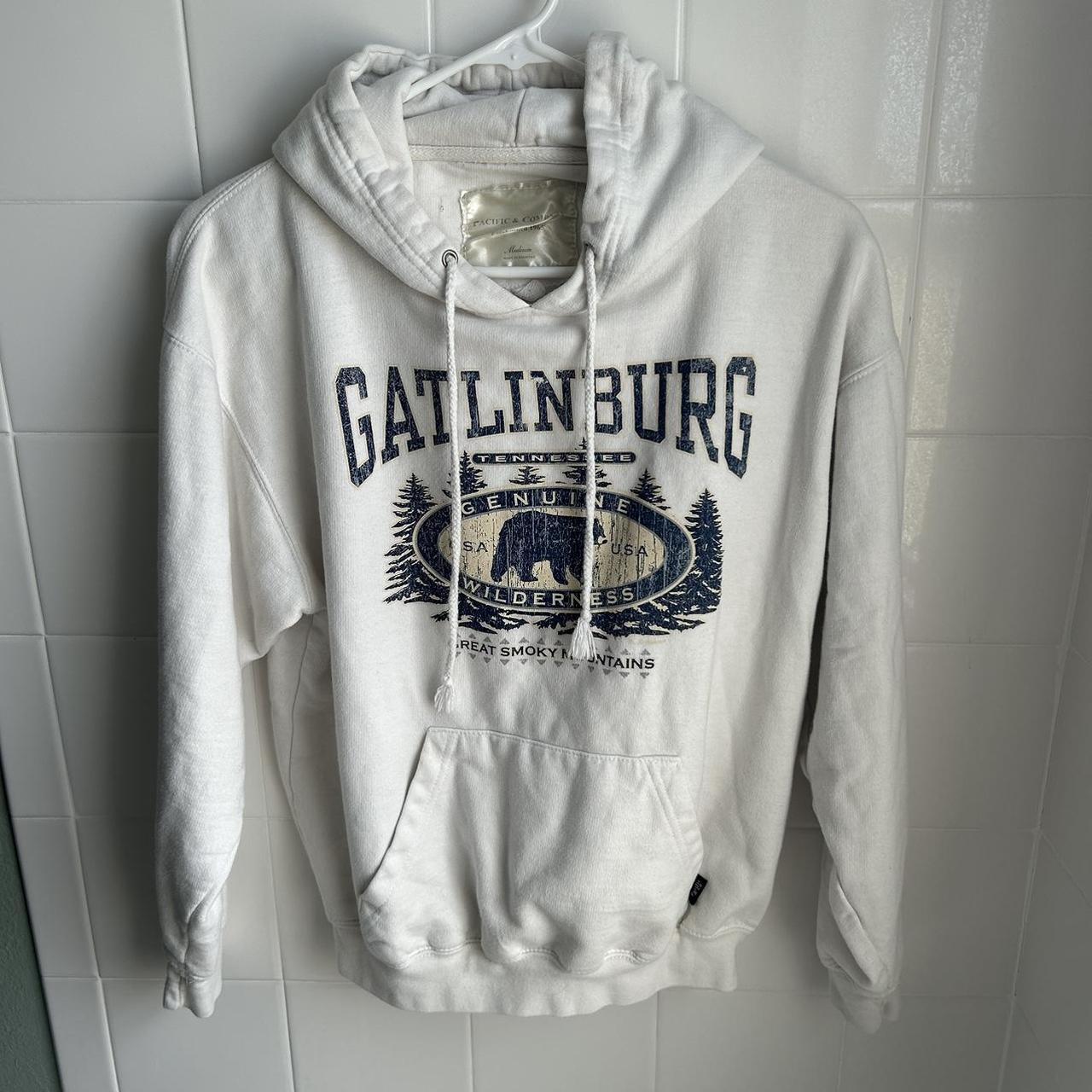 Pacific & Company White Hoodie very hefty comfy... - Depop