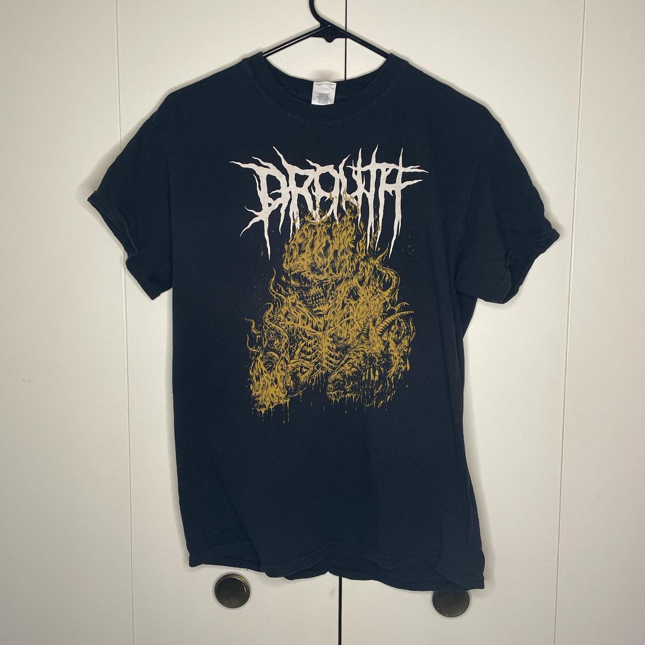 DROUTH metal band t-shirt - Depop