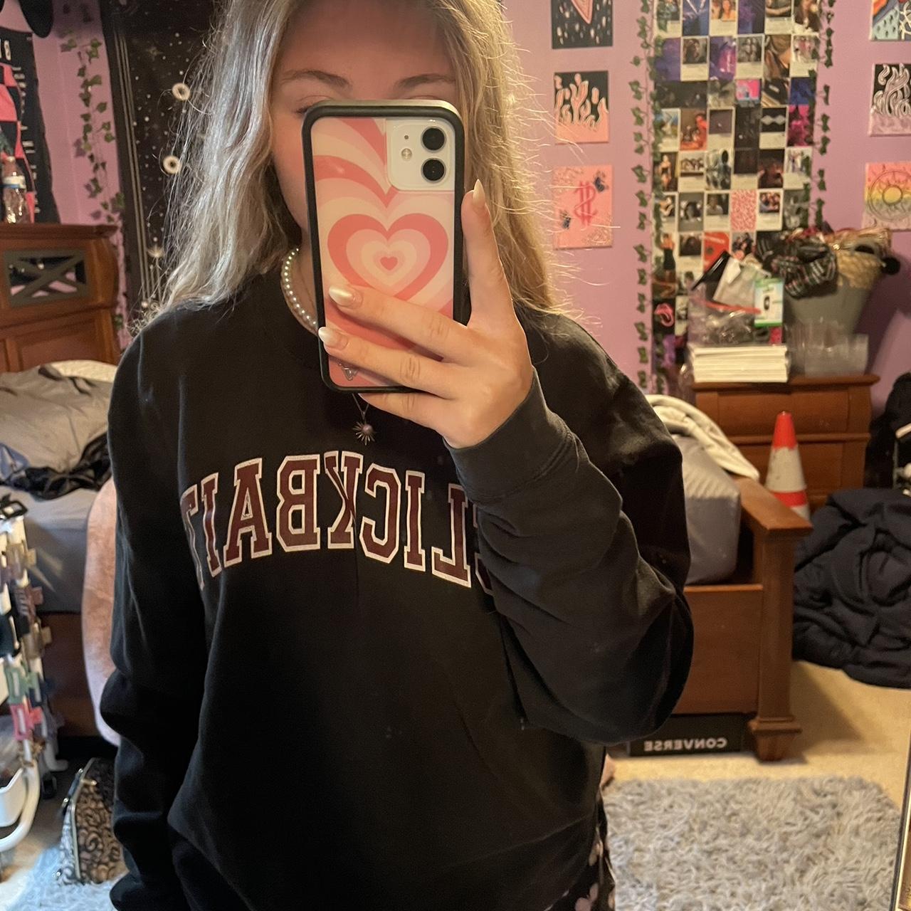 david dobrik clickbait merch crewneck size medium... - Depop