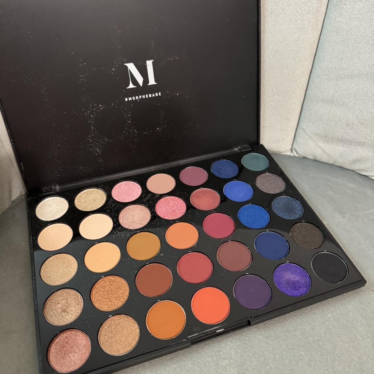 morphe eyeshadow palette 35m tags 🏷️ brandy... - Depop
