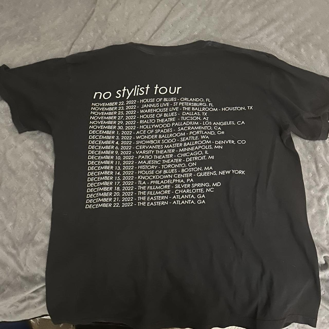 no stylist tour merch #opium #destroylonely... - Depop