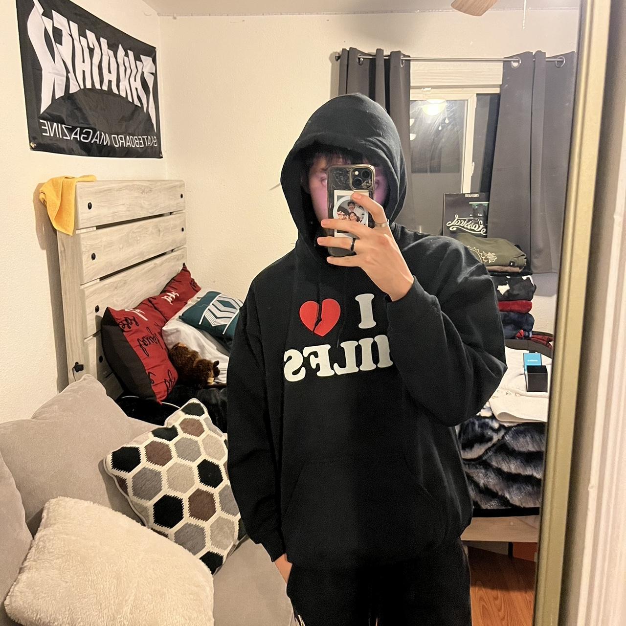 Medium-Large Danny Duncan hoodie. - Depop